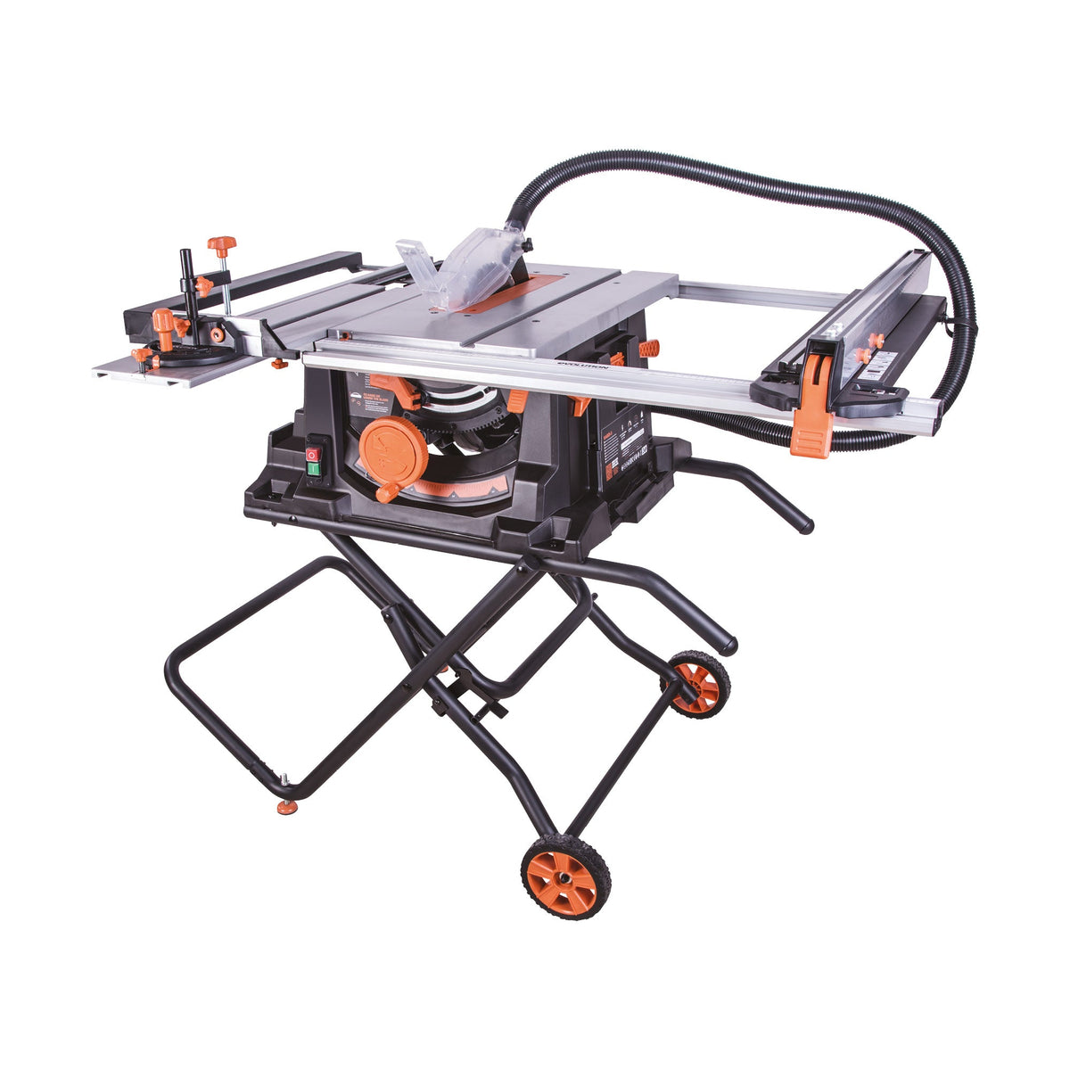 Evolution RAGE5-S: PRO Jobsite Table Saw With Foldable Stand and 10 in ...